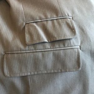 Billy Reid | Suits & Blazers | Billy Reid Navy Blur Pinstripe Suit ...